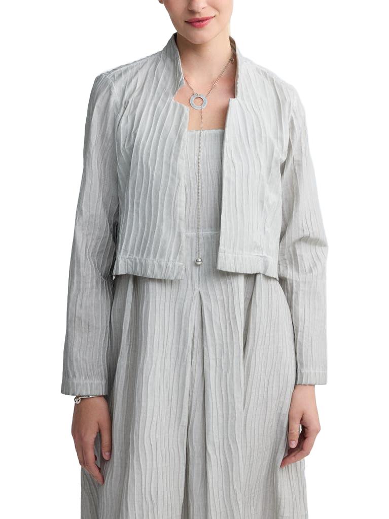 LUUKAA LUUKAA Ivelle Garment-Dyed Bolero Jacket